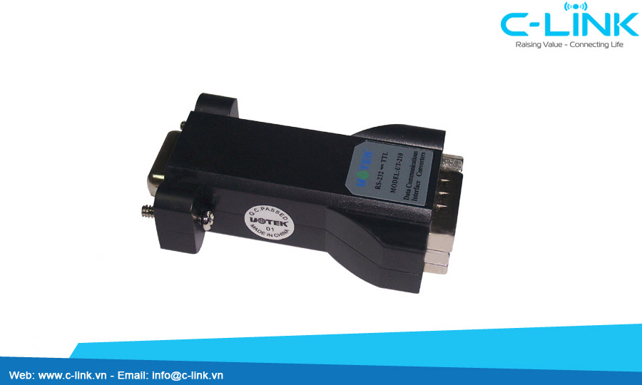 Bộ Chuyển Đổi RS-232 Sang TTL 3.3V (UT-210T) | C-LINK