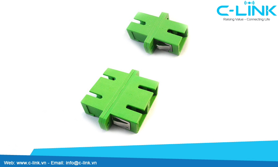 Đầu nối suy hao quang SC/APC Female-Female | C-LINK